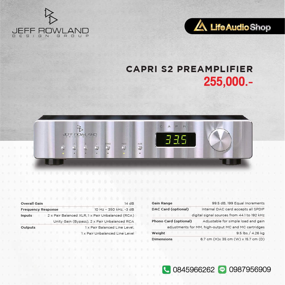 Capri S2 Preamplifier