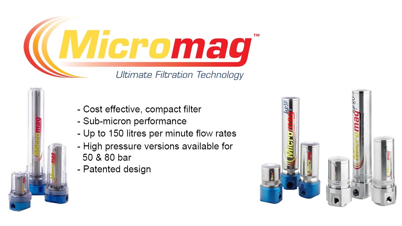 หลักการทำงานของเครื่องกรองแม่เหล็ก Micromag - Eclipse Magnetics