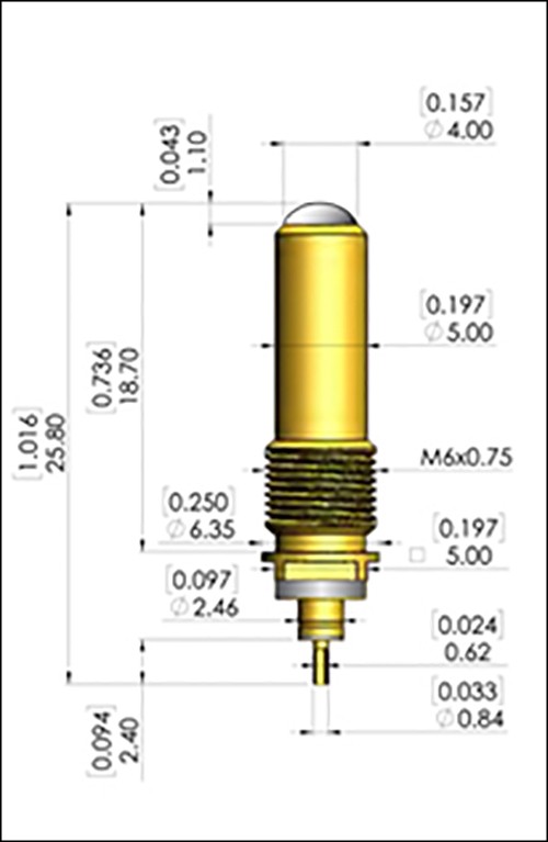 EQUIPTEST Test Pin Probe หัวเข็ม Probe