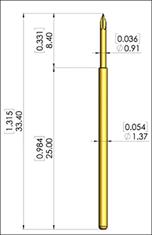 EQUIPTEST Test Pin Probe หัวเข็ม Probe