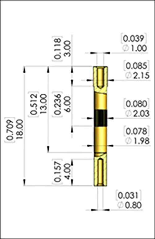 EQUIPTEST Test Pin Probe หัวเข็ม Probe