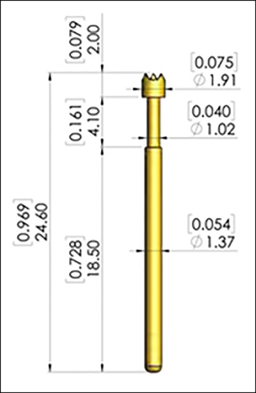 EQUIPTEST Test Pin Probe หัวเข็ม Probe