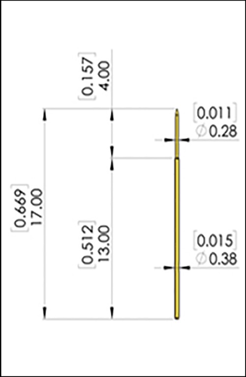 EQUIPTEST Test Pin Probe หัวเข็ม Probe