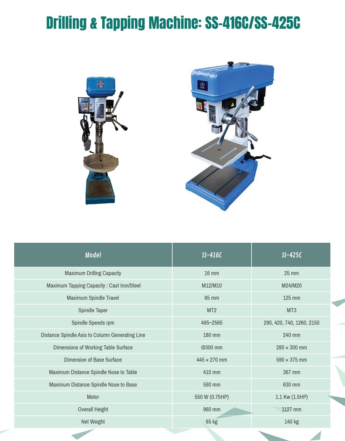 Drilling &Tapping Machine
