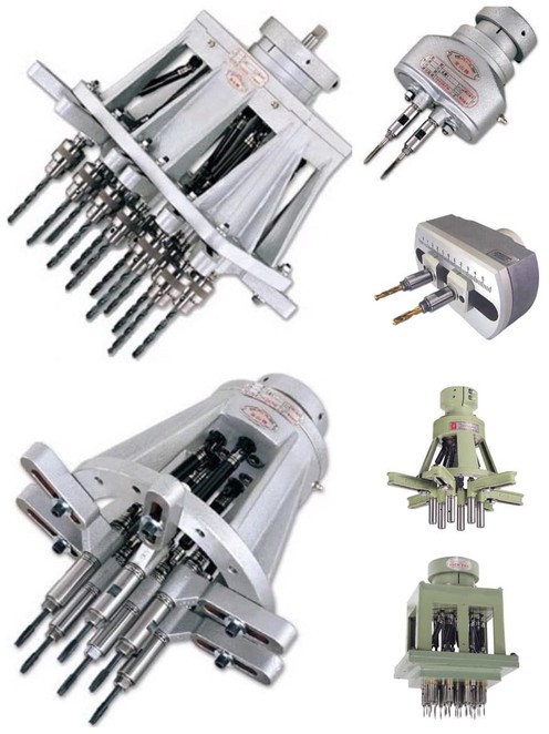 Multiple- spindle Drilling &Tapping head (หัวเจาะต๊าปหลายหัว)