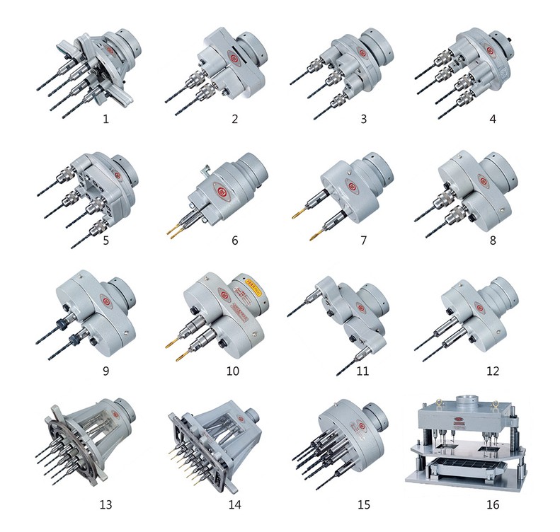 Multiple- spindle Drilling &Tapping head (หัวเจาะต๊าปหลายหัว)