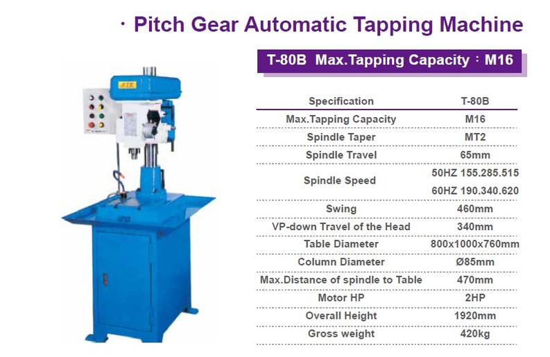 Tapping Machine (เครื่องต๊าปเกลียว)