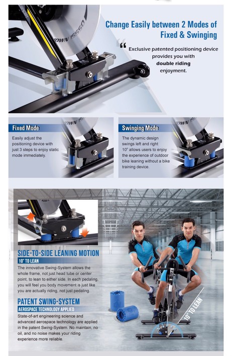 Swing Riding Indoorbike - IS550 PLUS