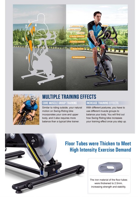 Swing Riding Indoorbike - IS550 PLUS