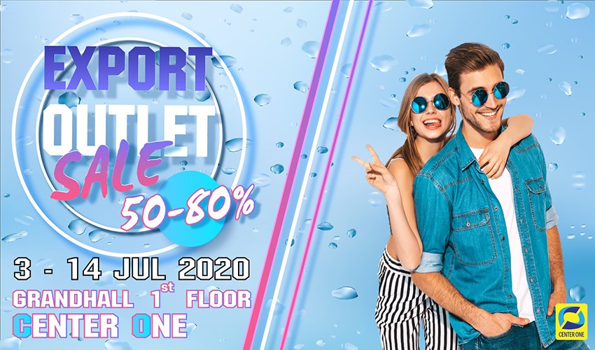 Export Outlet Sale 50 - 80%