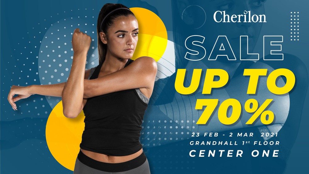 Cherilon จัดโปรโมชั่นลดสูงสุด 70 % 23 ก.พ.- 2 มี.ค. 64