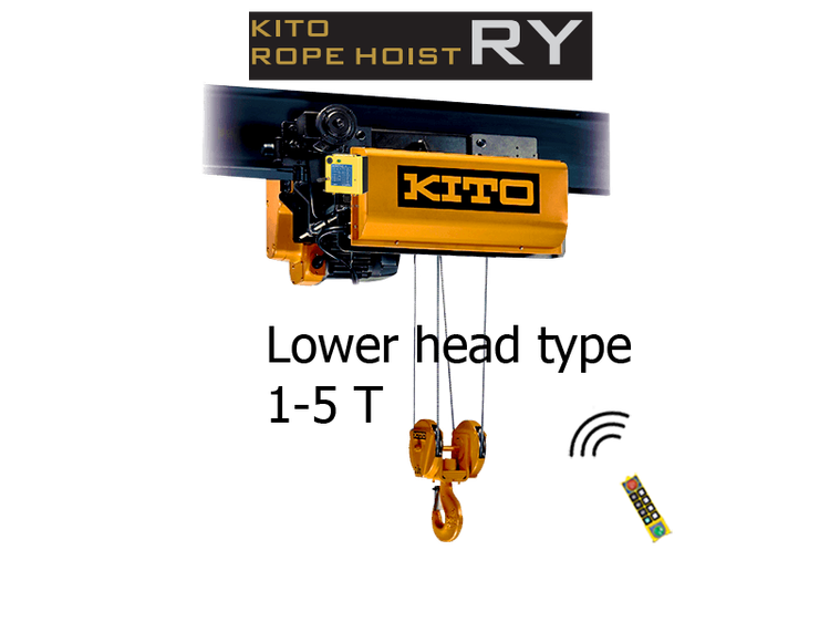 KITO RY SERIES WIRE ROPE HOIST