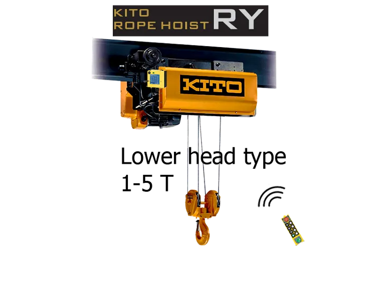 KITO RY SERIES WIRE ROPE HOIST
