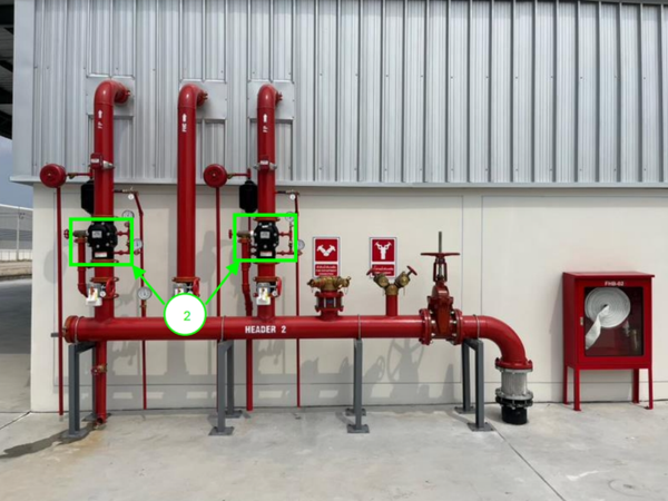 การทดสอบสปริงเกอร์ในระบบดับเพลิงด้วยน้ำ