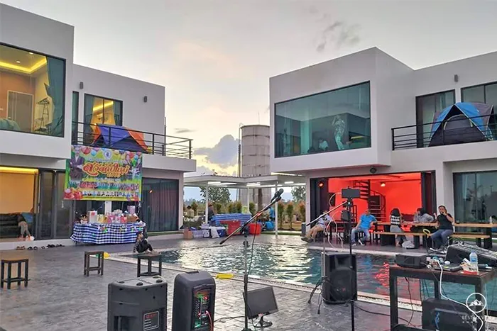 White Box Pool Villa Khao Yai