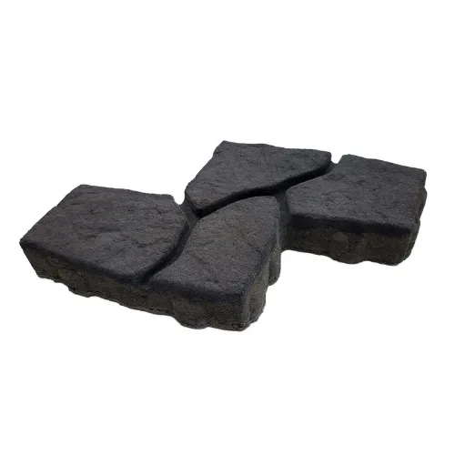 บล็อกปูพื้น เอสซีจี รุ่น ROCKY BLOCK สีดำ