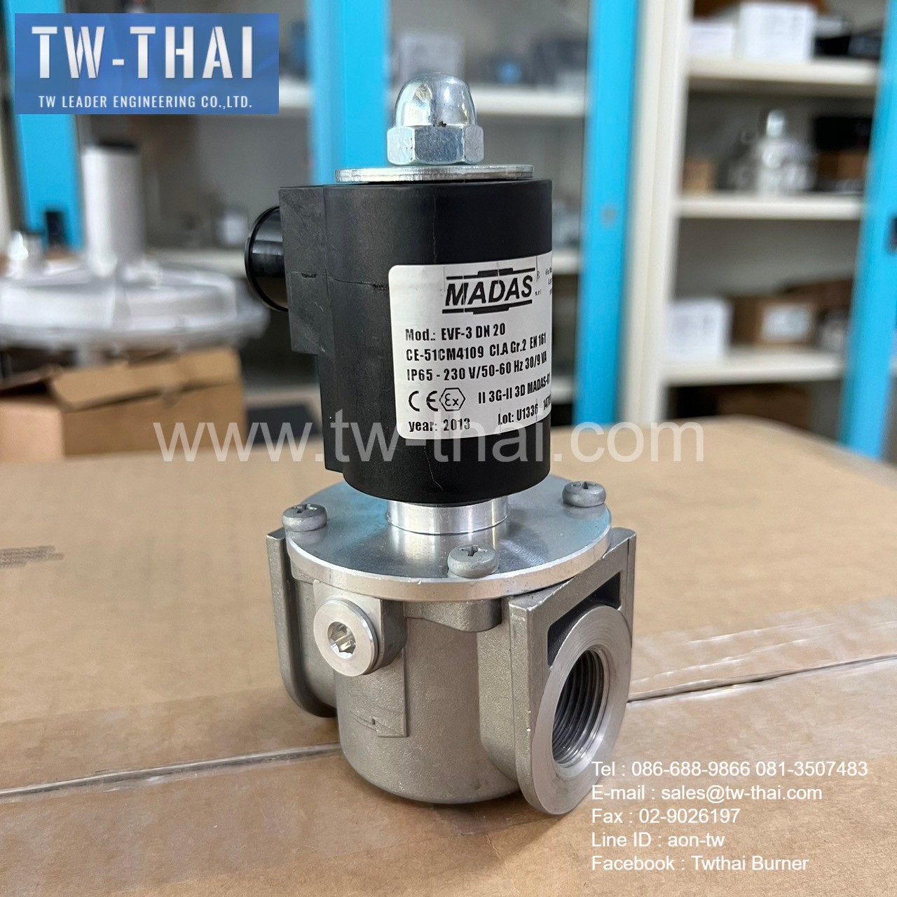 Madas EVF-3 DN20 (EVF030000 308)