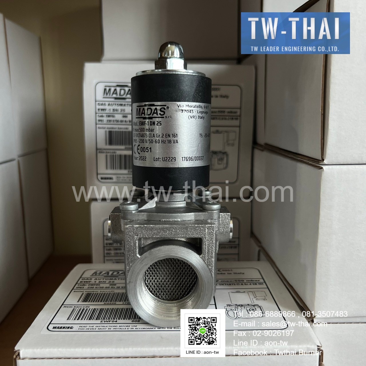 Madas EWF-1 DN25 ( EWF04 008 )