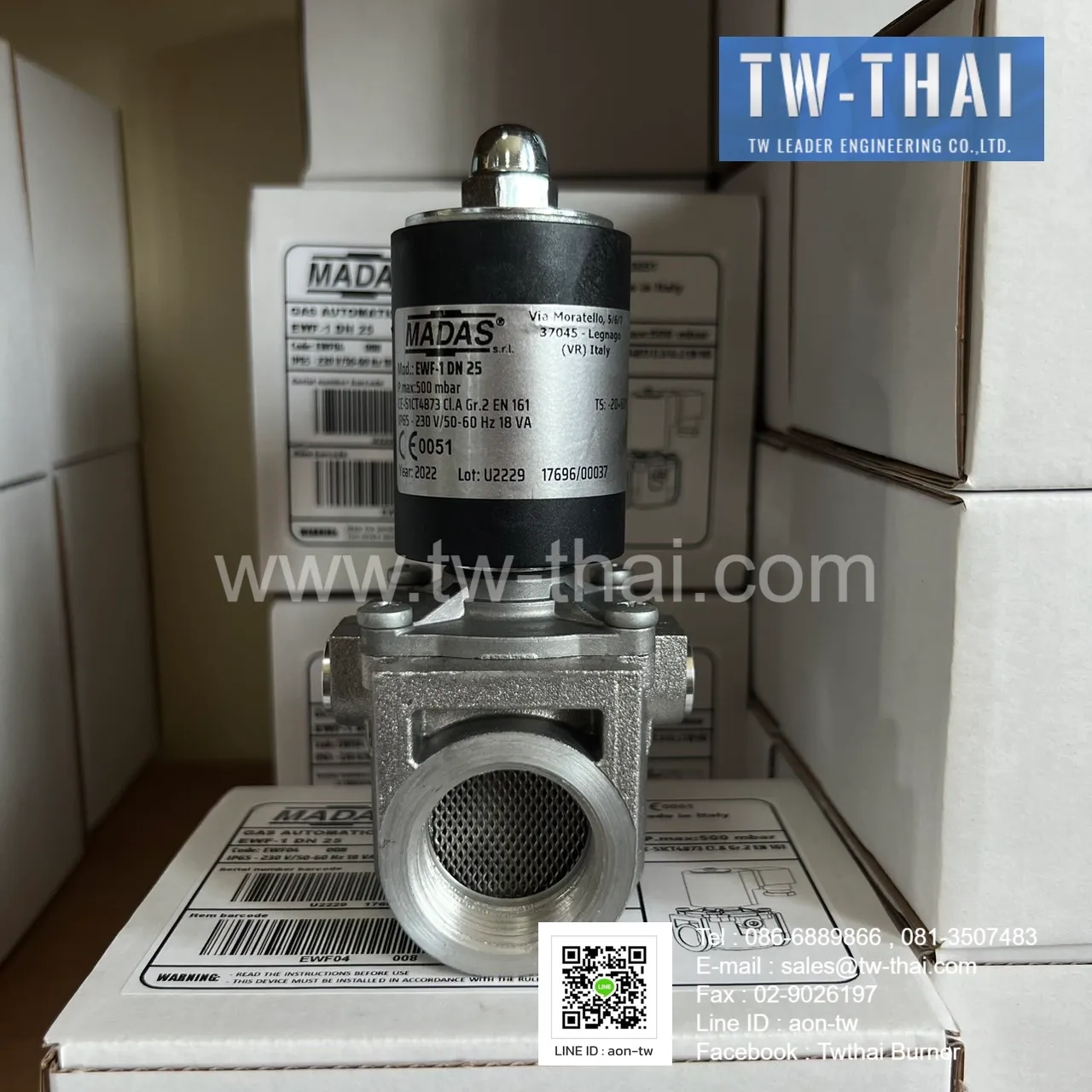 Madas EWF-1 DN25 ( EWF04 008 )