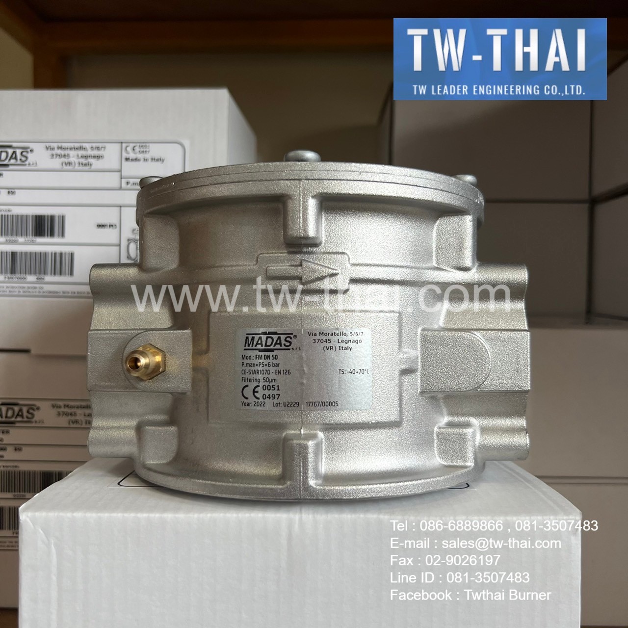 Madas FM DN50 ( FM070000 B50 )