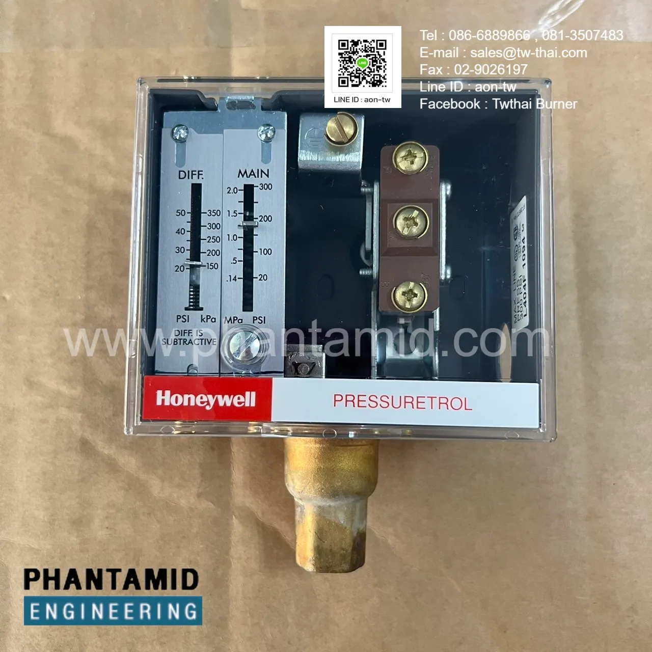 Honeywell L404F1094 Pressure Switch