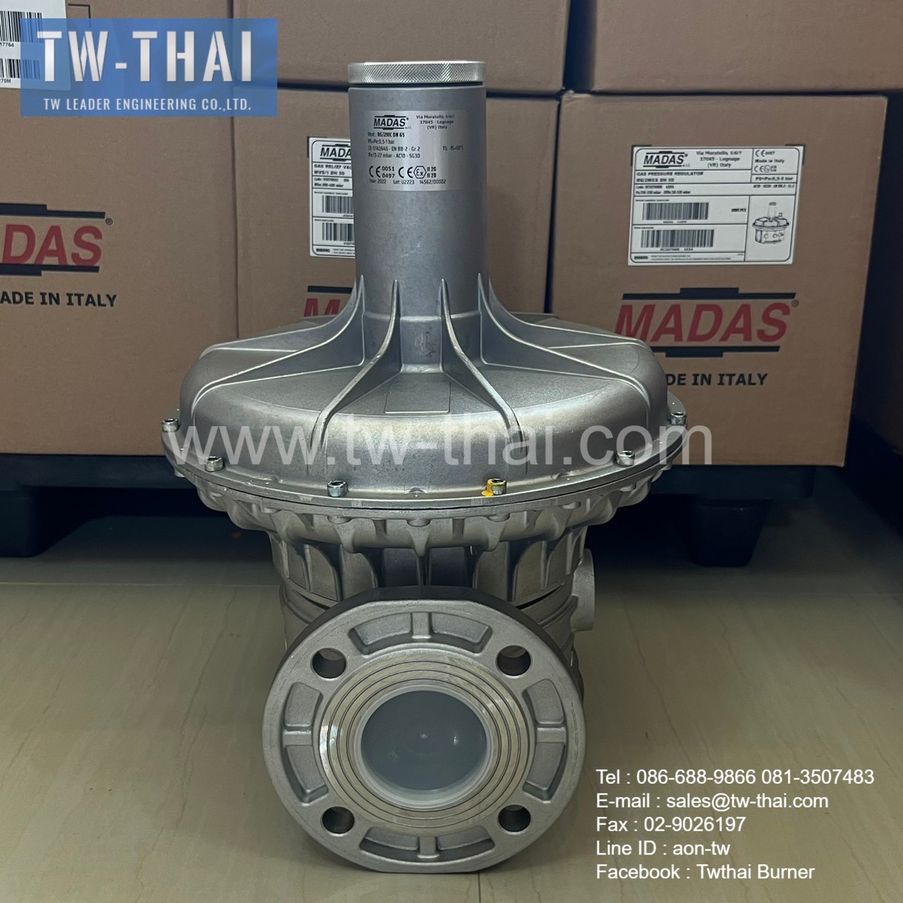 Madas RC08 020 Mod:RG/2MC DN65