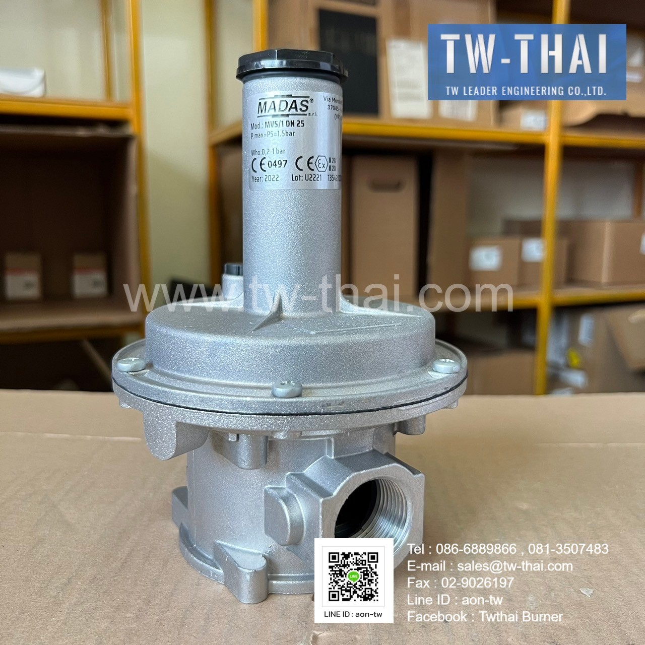 Madas MVS/1 DN25 ( VS040000 )