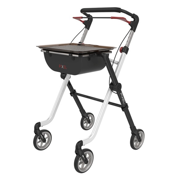 REHASENSE PIXEL INDOOR ROLLATOR, ALUMINIUM LIGHTWEIGHT ROLLATOR