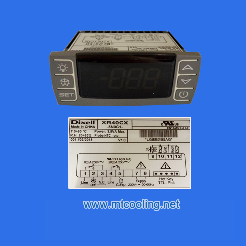 คอนโทรล Dixell : XR40CX-5N0C1