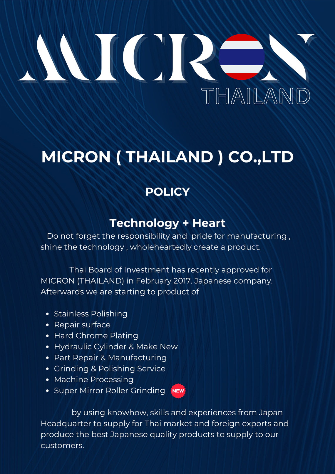 MICRON (THAILAND) CO., LTD.