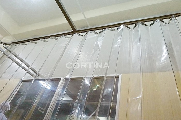 PVC FOLDING CURTAIN SHEET