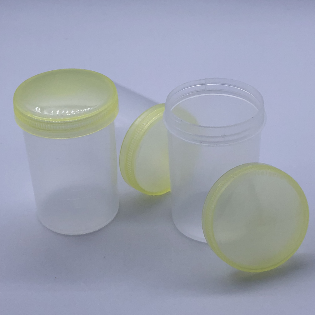 60ML Plastic containers with screw cap