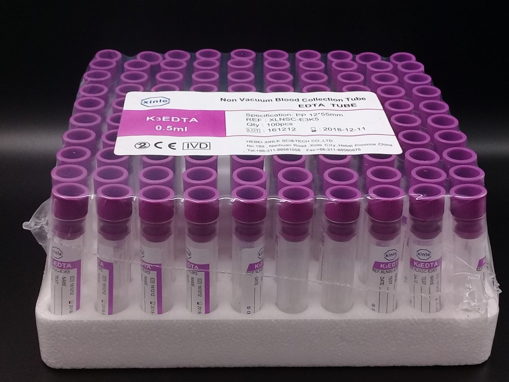 Microtubes Capillary Blood Collection Tubes type 3