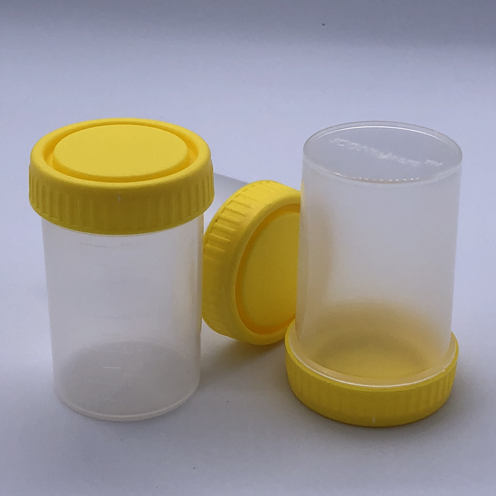 60ML Plastic containers with screw cap