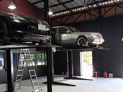 ลิฟท์จอดรถแบบ 2 เสารุ่นATT-PK2 จำนวน2ชุด