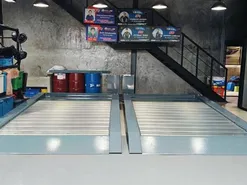 ลิฟท์จอดรถแบบ 2 ชั้นรุ่น att-pk 2 หน้างานจังหวัดระยอง