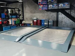 ลิฟท์จอดรถแบบ 2 ชั้นรุ่น att-pk 2 หน้างานจังหวัดระยอง