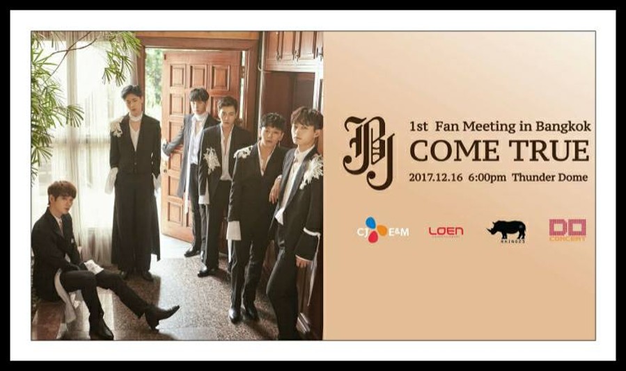 JBJ Come True 1st Fan Meeting in Bangkok