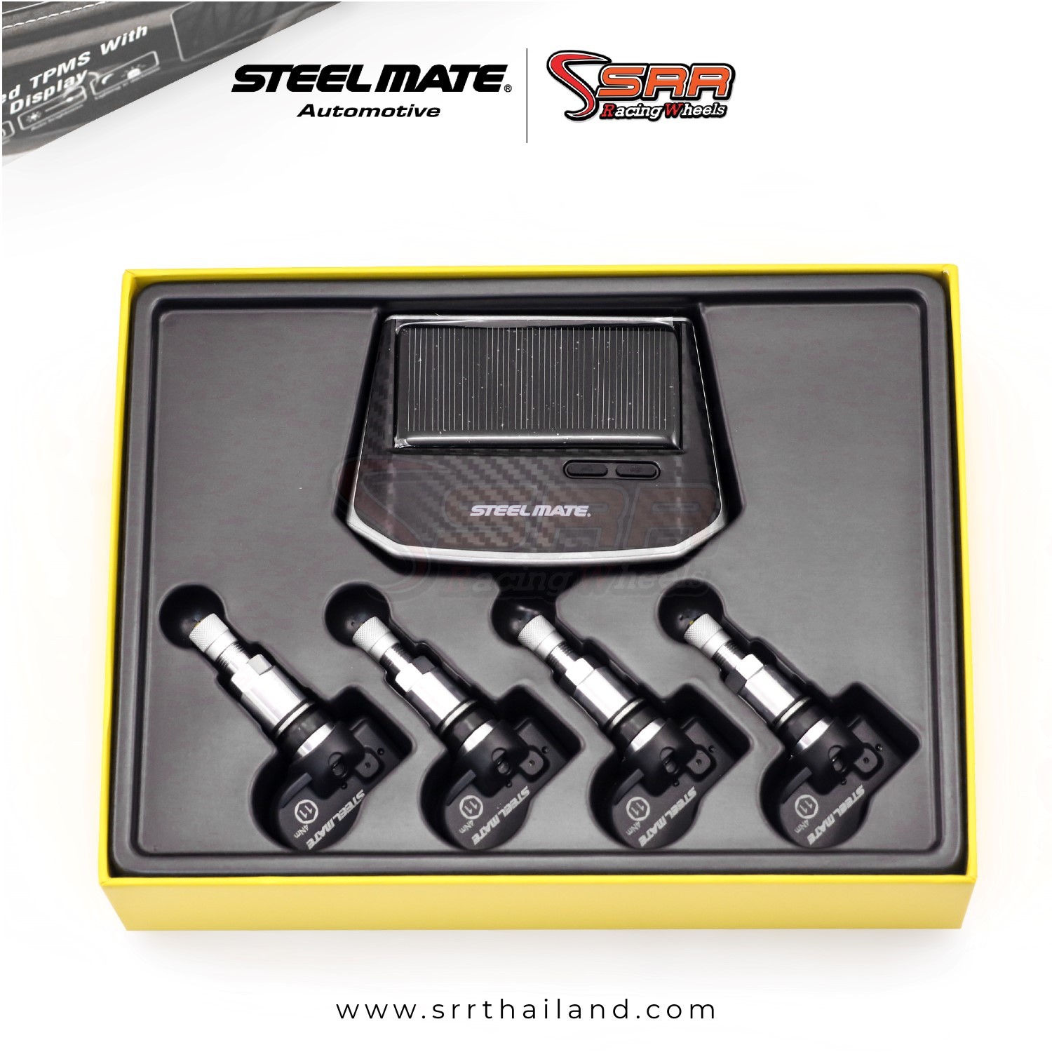 STEEL MATE MT12 (Internal Sensor) TPMS (จุ๊บเซ็นเซอร์วัดแรงดันลมยาง ...