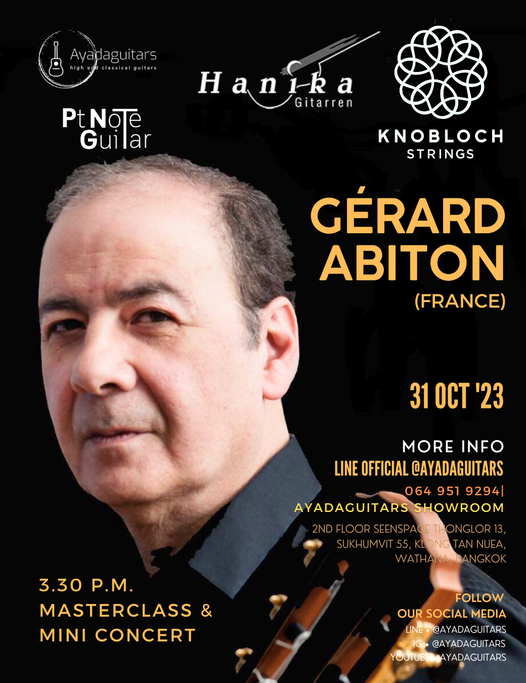 Learning From Virtuoso !! Gérard Abiton