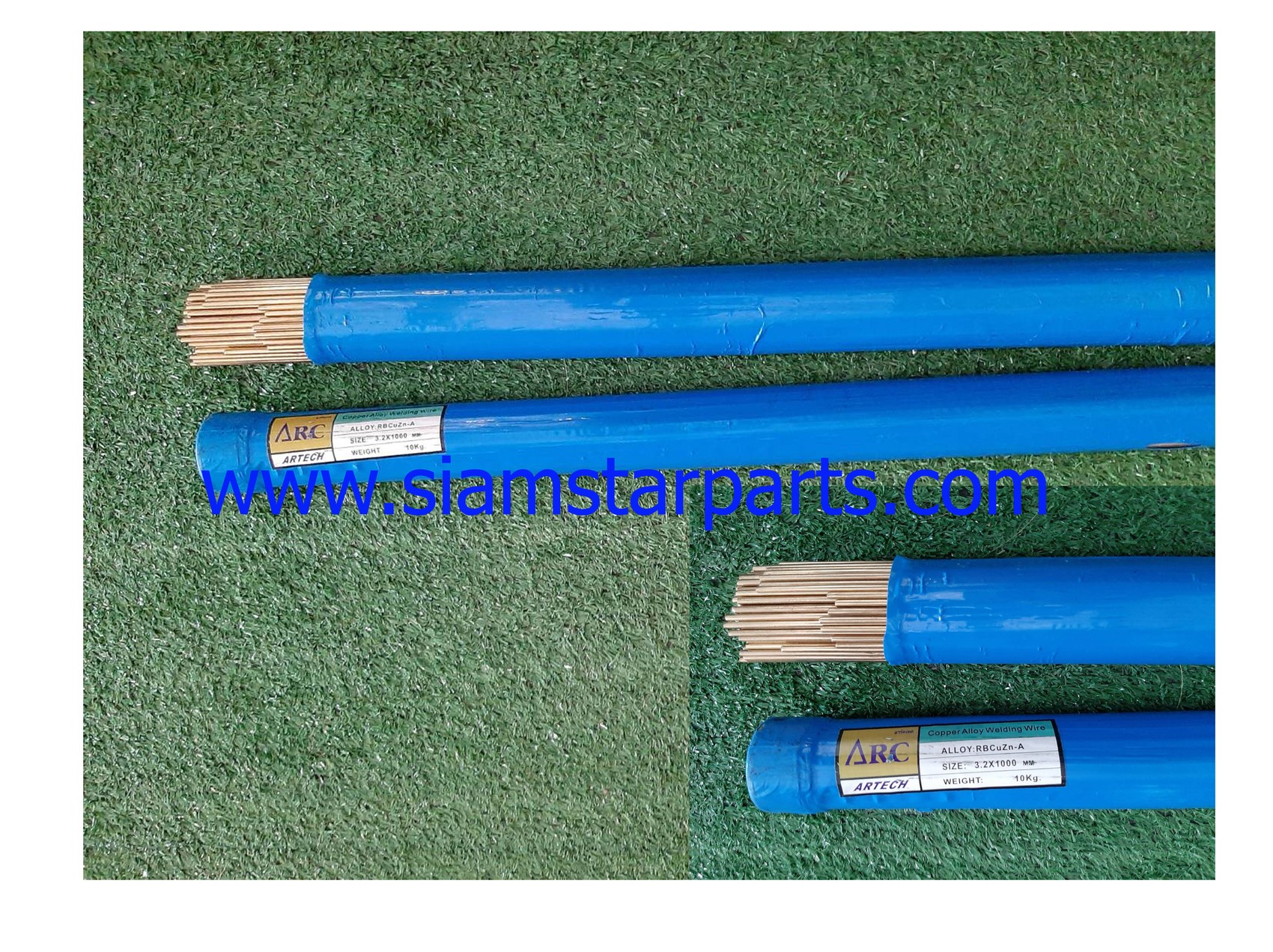 ลวดเชื่อมทองเหลือง ขนาด 1.2 2.4 3.2