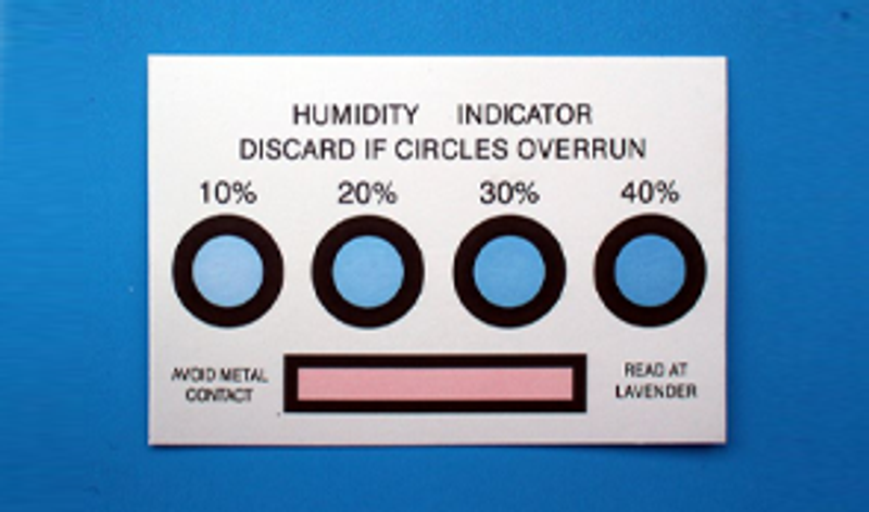 แผ่นวัดความชื้น ใช้วัดความชื้นระดับ 10%-60%
