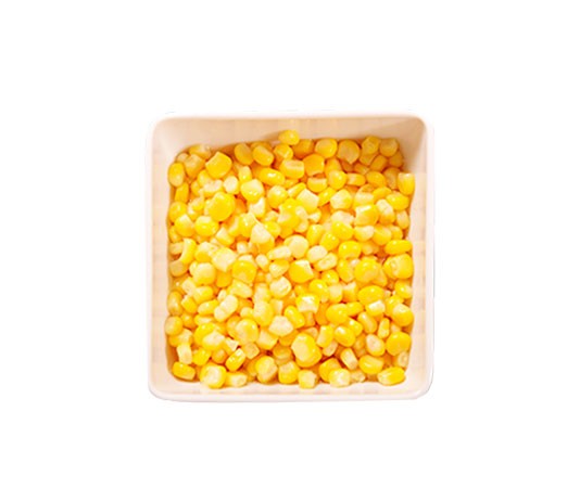 Sweet Corn cob in pouch bag