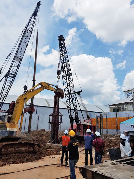 DYNAMIC PILE LOAD TEST