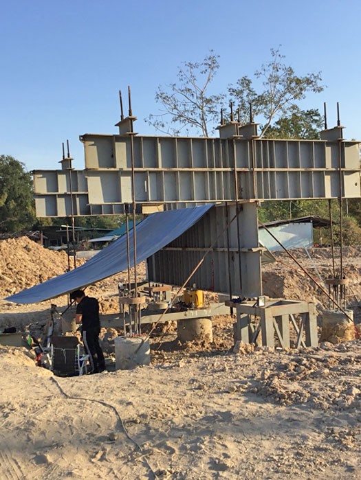 STATIC PILE LOAD TEST