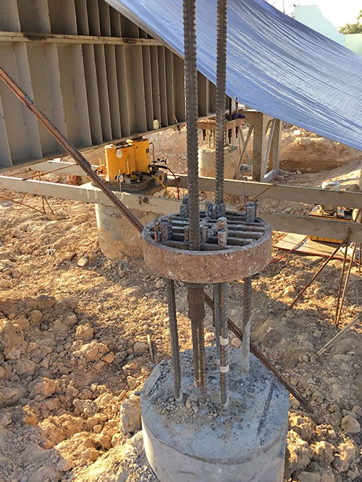 STATIC PILE LOAD TEST