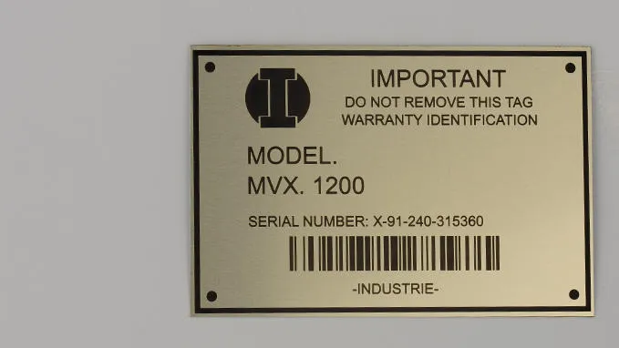 Metal engraving – Materials