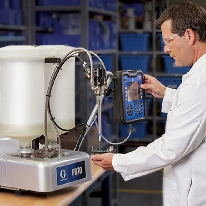 PRX meter, mix and dispense systems