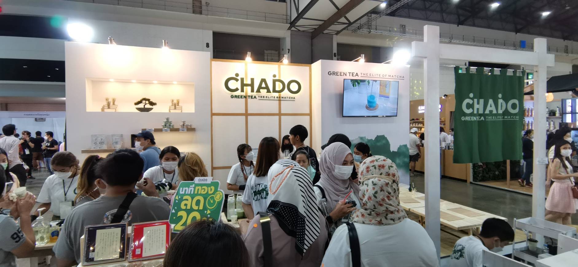 งานออกบูธ Chabo ในงาน Coffeefest ที่ Impact เมืองทองธานี