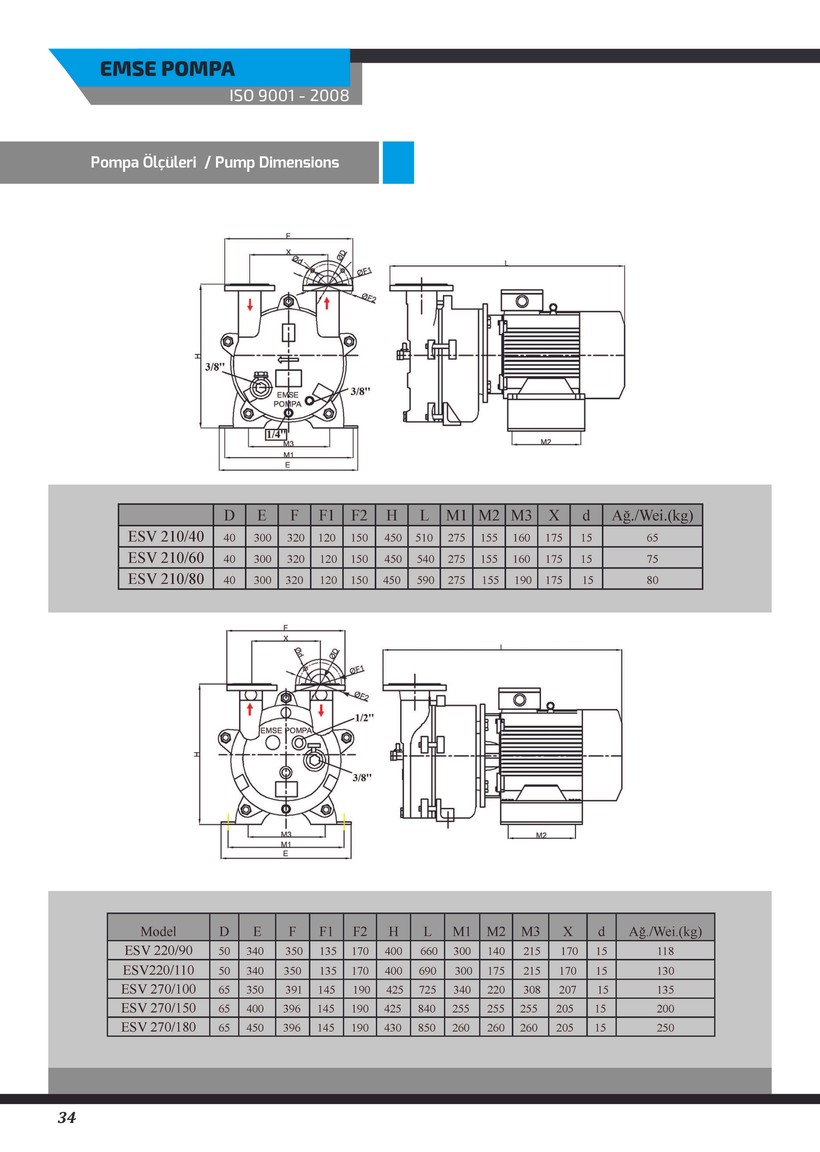 Single-Stage Liquid Ring Vacuum Pump (Monobloc)